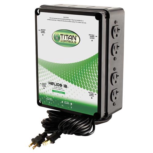 Helios 12 - 8 Light 240 Volt Controller w/ Dual Trigger Cords Titan ...